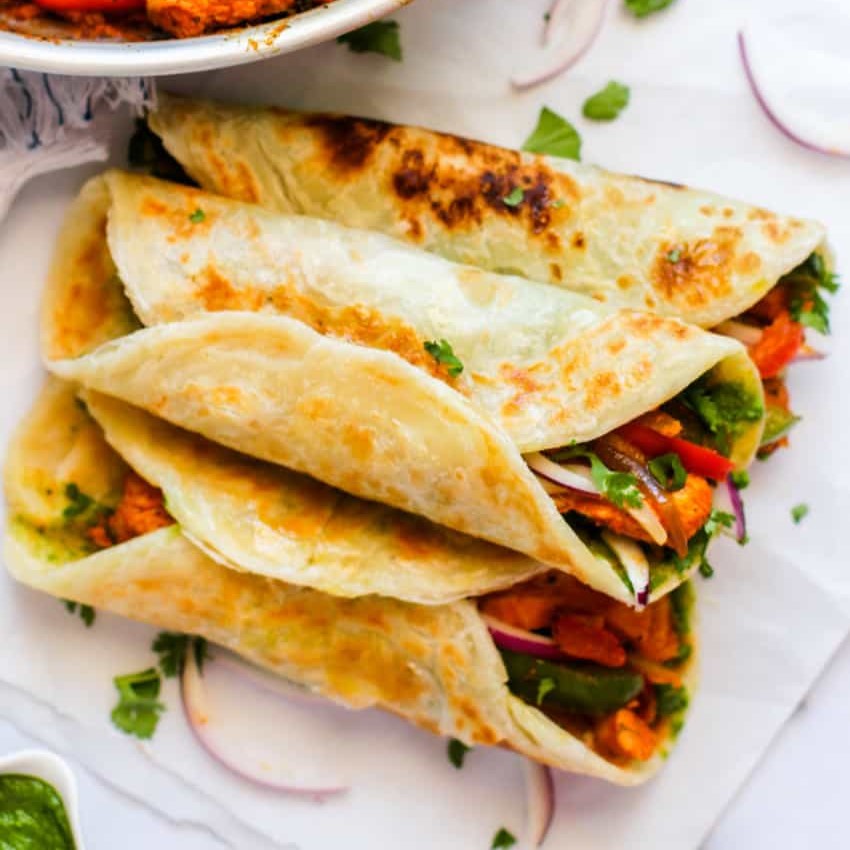 Chicken Kathi Roll - best Indian restaurant in Hanoi - Dalcheeni Hanoi ...